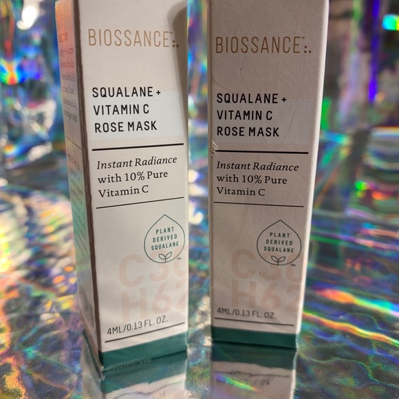 Biossance | Makeup | 8ml Biossance Squalane Vitamin C Rose Mask 4mlx2 ...